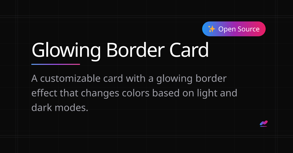 ScrollX UI | Glowing Border Card
